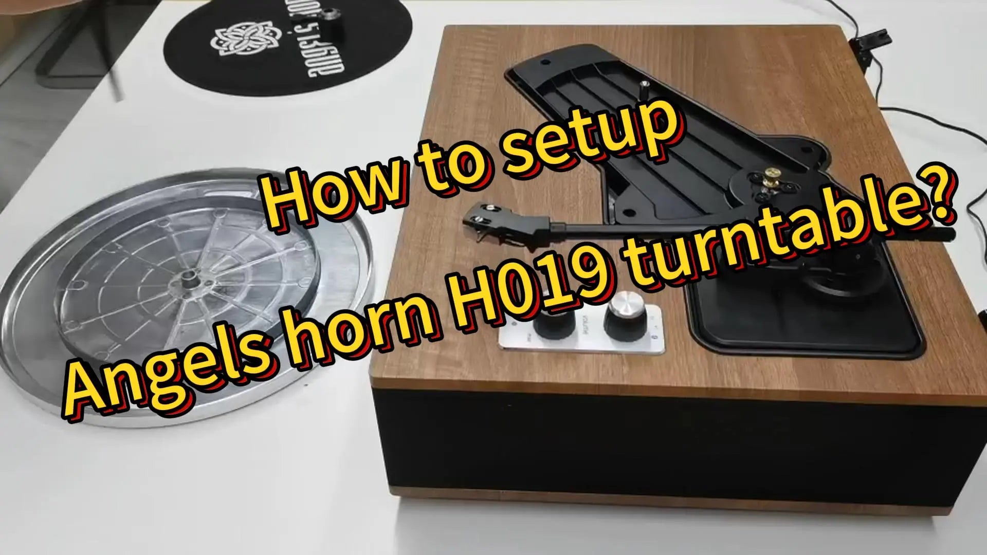 Unveiling the Magic: Setting Up Your AngelsHorn H019 Turntable in 6